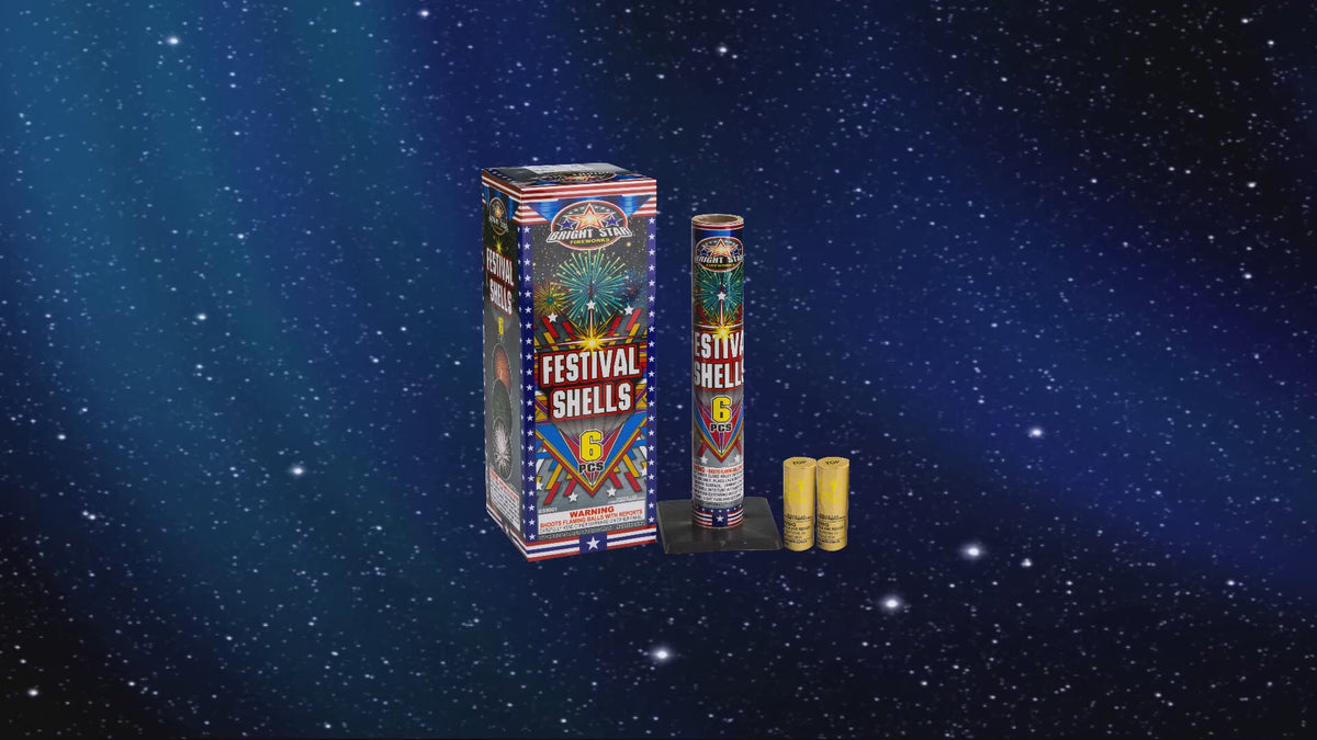 Festival Shells-canister – Cindy's Fireworks